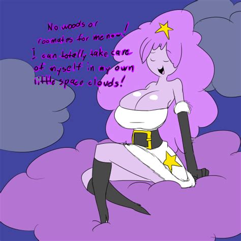 Rule 34 Denizen1414 Huge Breasts Lumpy Space Princess Sitting On