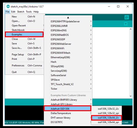 Laporan Tugas V Sistem Embedded Bmp 180 And Oled Display Using Esp32 And Arduino Ide” Denny