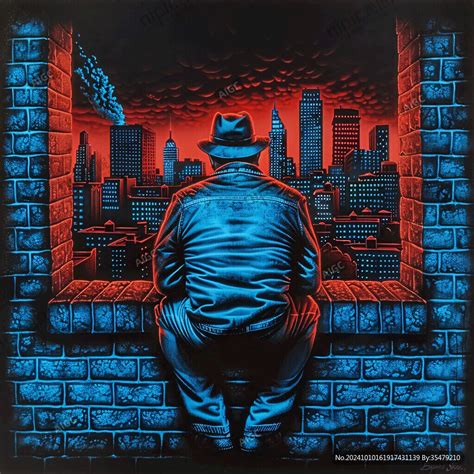 Ai创作图超现实主义图片 反邪教插画 另类创意广告挂画 公益招贴画 孤独蓝色海报 现实主义海报 英国公益广告展板设计 个性夸张海报 空巢老人海报 反邪教创意海报 公益宣传画 城市反乌托邦 视觉