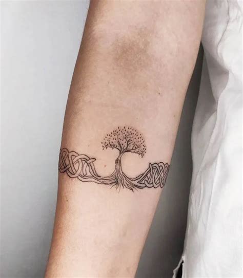 Celtic Tree Of Life Knot Tattoo