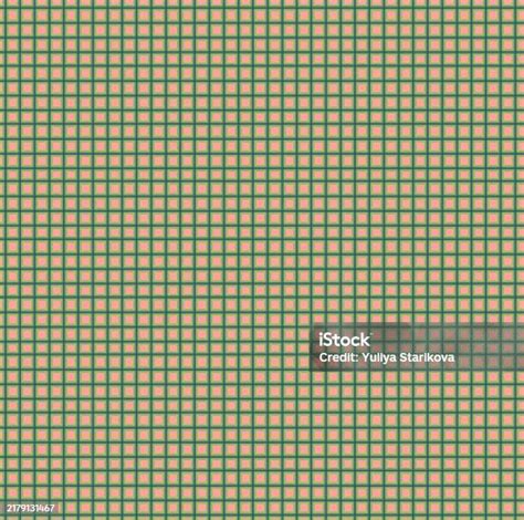 작은 체크 패턴 녹색과 노란색 케이지 패턴 패브릭 원활한 패턴 타탄 격자 무늬 셔츠 옷 드레스 침구 담요 및 기타 직물의 질감