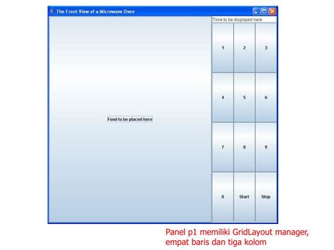 PPT Pengantar GUI Frames Simple Components Dan Layouts PowerPoint Presentation ID