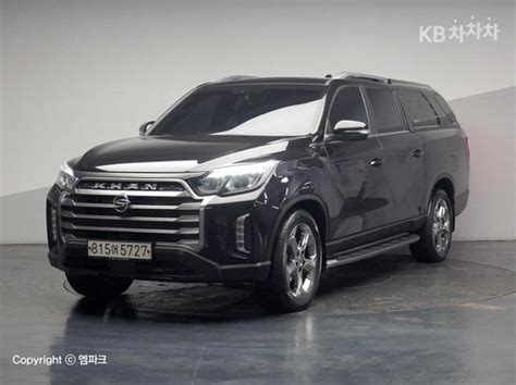 Kg모빌리티 더 뉴 렉스턴 스포츠 칸 · 디젤 · 인천 매물번호25262654 Kb차차차
