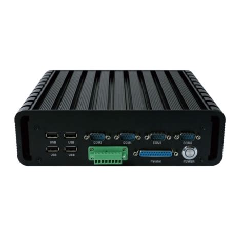 Fanless Embedded Industrial Pc Core I3 I5 I7 6 Com 2 Lan