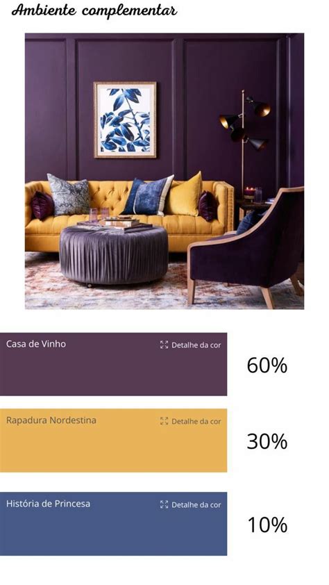 Ambiente Complementar Cores Interiores Cores Complementares Cores
