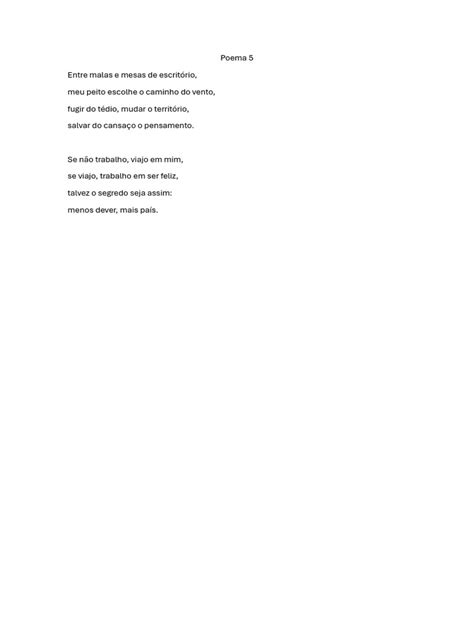 Poema Sobre Liberdade E Felicidade Pdf