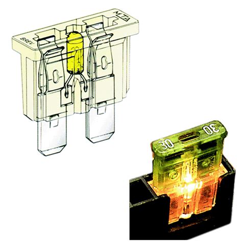 Swe Check Sell Blown Fuse LED Indicating Base For ATO ATC Fuse