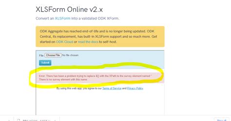 Error Form Cannot Preview And Deploy Form Building Kobotoolbox Community Forum