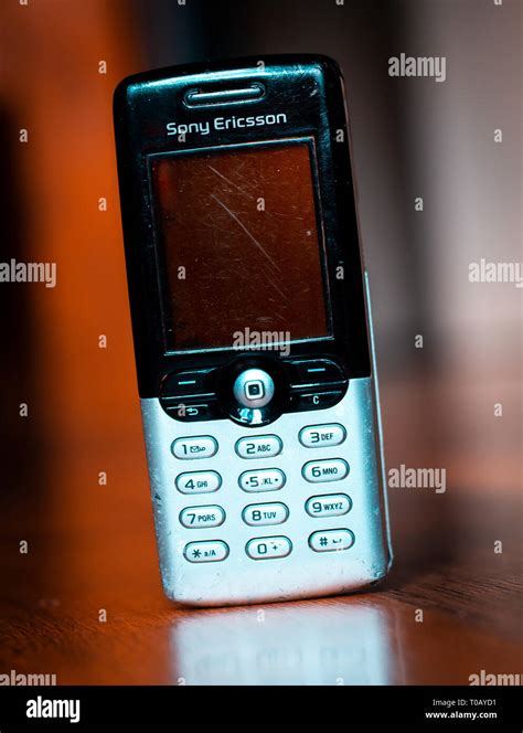 Sony Ericsson Mobile Cell Phone Sony Mobile Was Founded In 2001 Stock