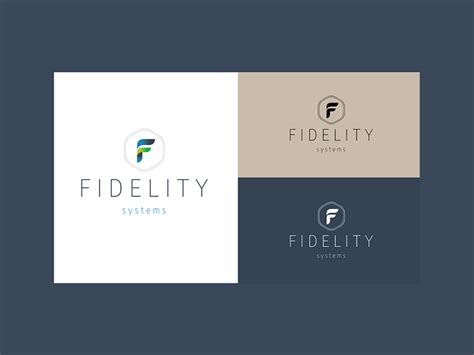 Fidelity Logo Concept By Lee Crampton On Dribbble