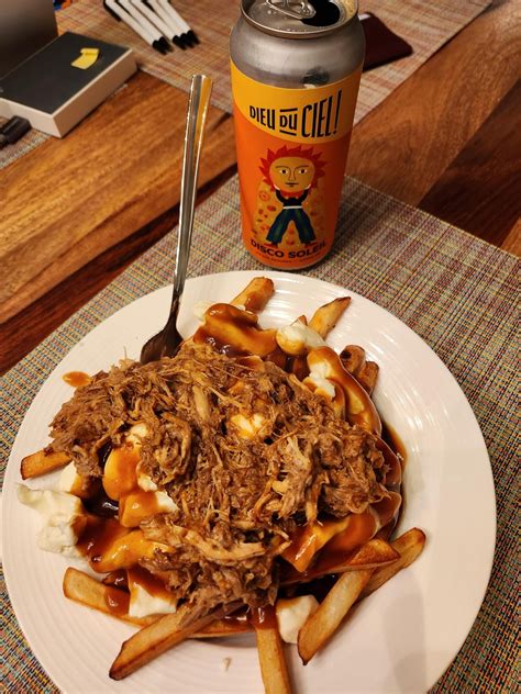 At Home Poutine With Pulled Pork Rpoutine