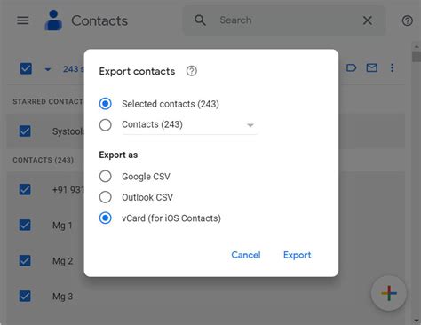 Export Gmail Contacts To CSV Coherent Quick Solution