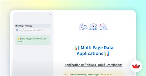 Multi Page Data Visualization App Show The Community Streamlit
