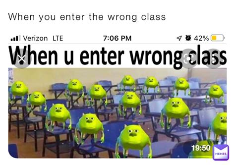 When You Enter The Wrong Class Baldmemes Memes