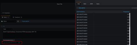 Sqlite Datasourceplugin Help Configuration Grafana Labs Community