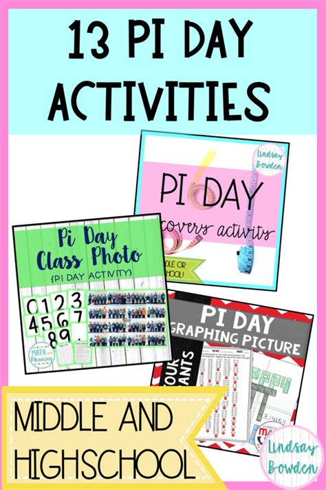 13 Pi Day Activities Lindsay Bowden