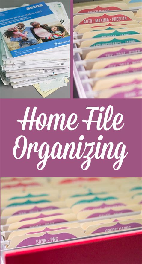 How To Organize Files I Heart Planners