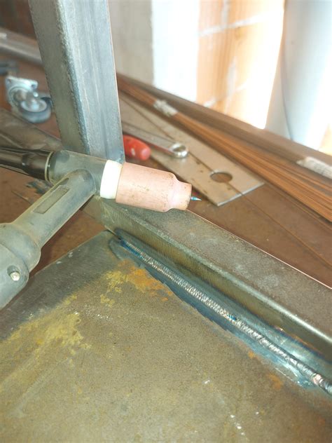 Some 2mm Carbon Steel Im Having Torch Angle Issues And I Grip My Torch Way Too Hard Not So Bad