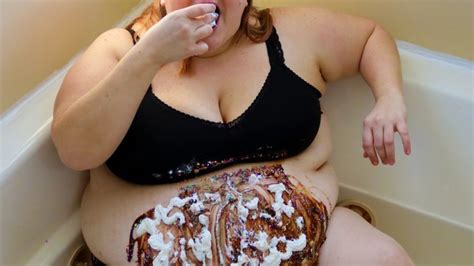 Belly Toppings Sploshing Messy Sticky Belly Fun Fetish Clips Sale