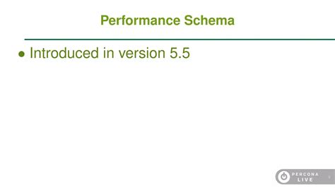 Mysql Performance Schema In Action The Complete Tutorial Pdf Databases Computer Software
