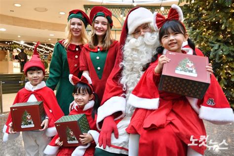 롯데백화점 핀란드 산타가 선사하는 러블리 크리스마스 노컷뉴스
