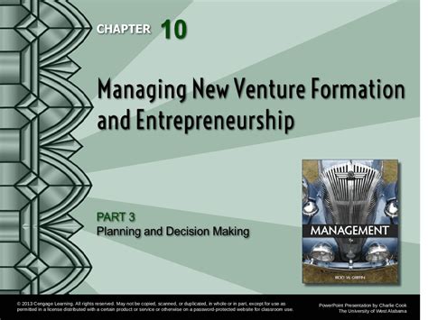 Managing New Venture Formation And Entrepreneurship Lecture Slides