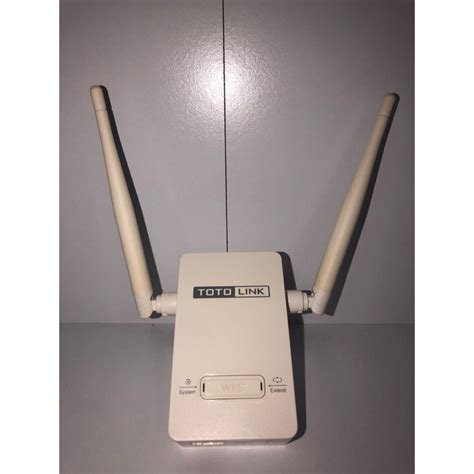 Totolink Ex200 Wireless N Range Extender Repeater Used Shopee Malaysia