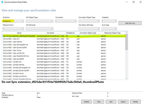 azure ad connect sync errors detected large attribute extension