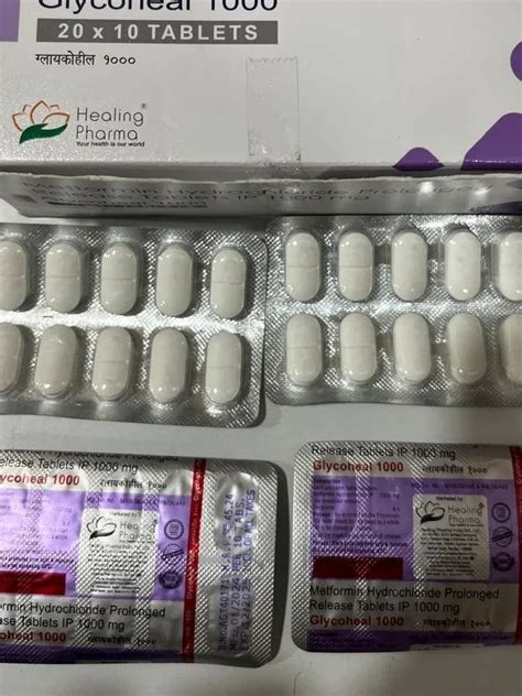 1000mg Metformin Hydrochloride Tablets At ₹ 500 Box Metformin Tablets