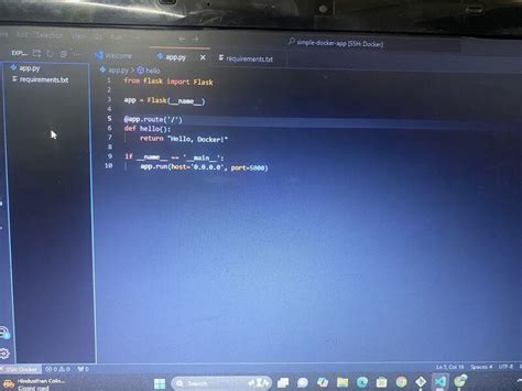 Yogesh Nimje On Linkedin Creating A Simple Docker Project Is A Great Way To Learn The Basics Of
