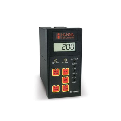 Hi 943500a Conductivity Controller High Range 199 9 Ms Cm