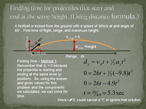Projectile Motion Physics Honors The Motion Formulas Good