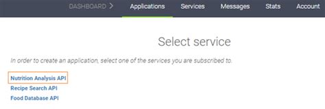Edamam Nutrition Analysis Connecting Your Account Quickwork Support Center