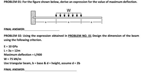 solved problem 02 using the expression obtained in problem