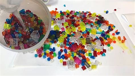 Creating Art With Translucent Lego Resin