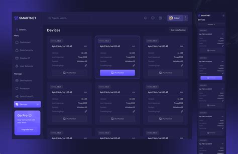 Cyber Security Dashboard Behance Behance