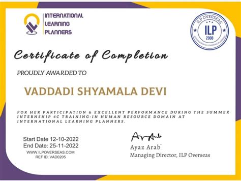 Shyamala Devi Vaddadi On Linkedin I M Successful Completed My