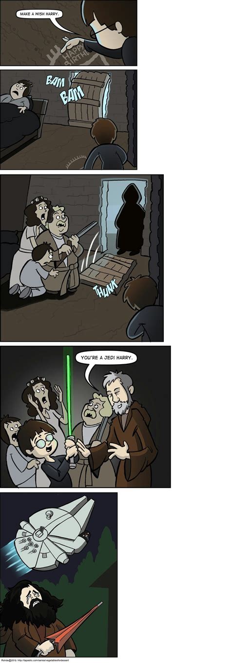 Альтернативная история Гарри Поттера Хагрид Звездные Войны Star Wars Гарри Поттер