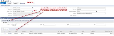 How To Write Off A NetSuite Based Bad Debt Without A Journal Entry
