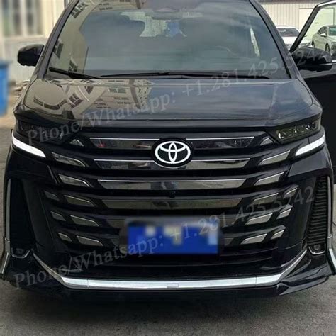 3rd Generation Toyota Alphard Led Emblem 2019 Up Works With Front
