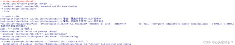 R语言error Compilation Failed For Package ‘‘error Compilation