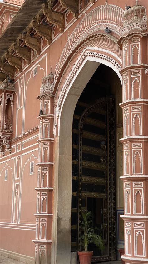 Jaipur Gate Indian Aesthetic Wallpaper Aesthetic Wallpapers Rajasthan