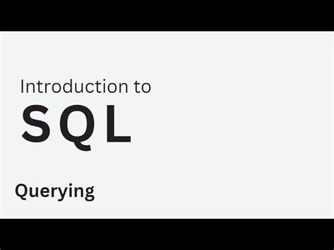 Abdul Rauf On Linkedin Introduction To Sql Quering