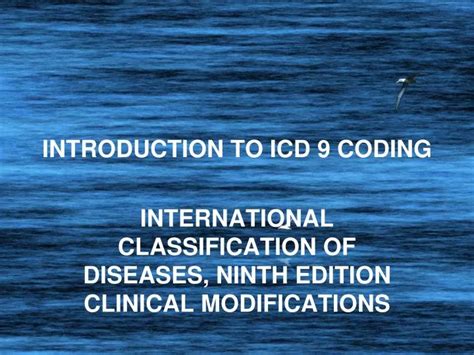 Ppt Introduction To Icd 9 Coding Powerpoint Presentation Free