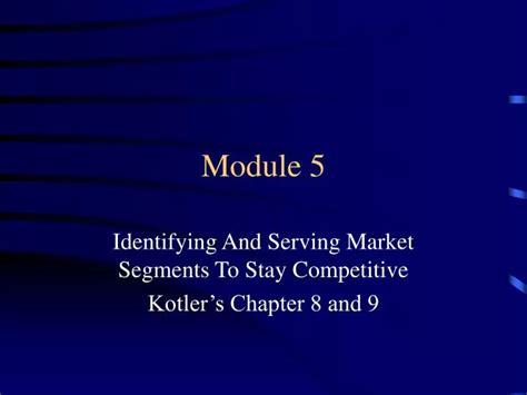 Ppt Module 5 Powerpoint Presentation Free Download Id1797593