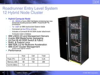 Intro To Cell Broadband Engine For HPC PDF
