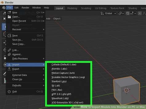 simple ways to import models into blender on pc or mac 14 steps