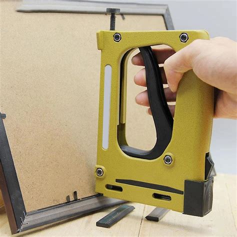 Metal Handheld Stapler Industrial Art Photo Frames Stapler Portable