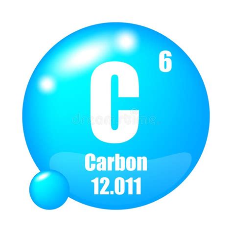 Periodic Carbon Symbol Stock Illustrations 1382 Periodic Carbon