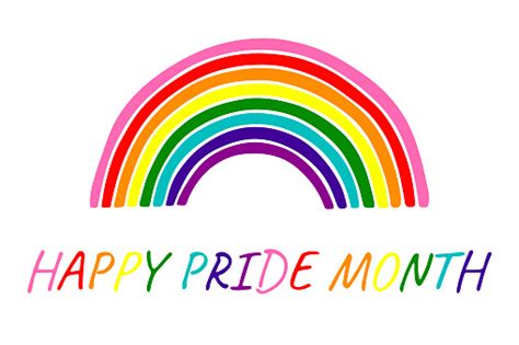 다채로운 무지개 모양 게이 프라이드 플래그 해피 프라이드 데이 Lgbtq 커뮤니티 프라이드 월 벡터 포스터 스티커 카드에 대 한 손으로 그린 낙서 Lgbt 프라이드의 달에